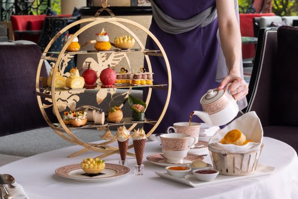 Thai fruits afternoon tea offer, Shangri-La Bangkok hotel ⋆ Happy Hour Asia